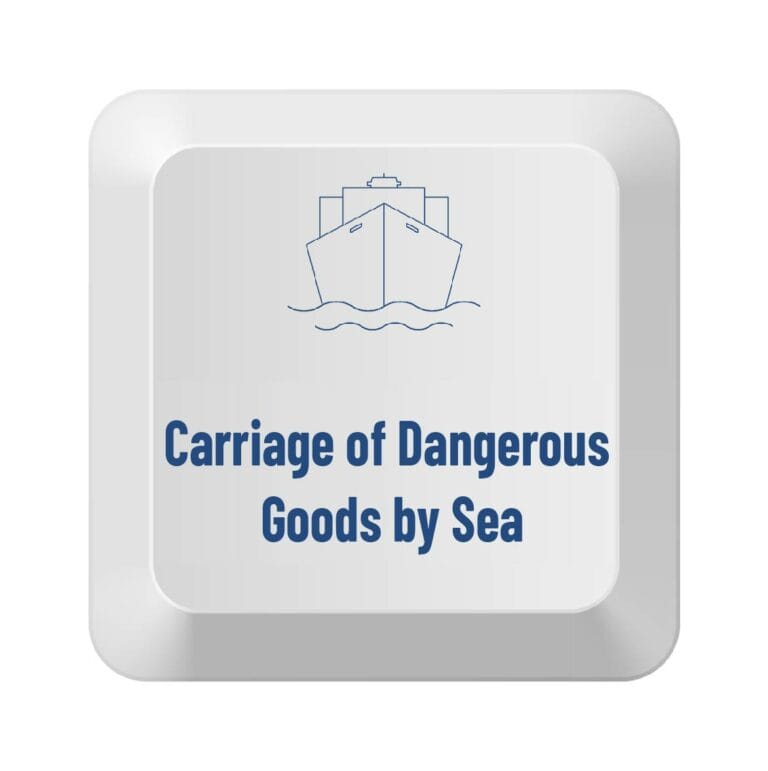 Carriage of Dangerous Goods by Sea - Logicom Hub